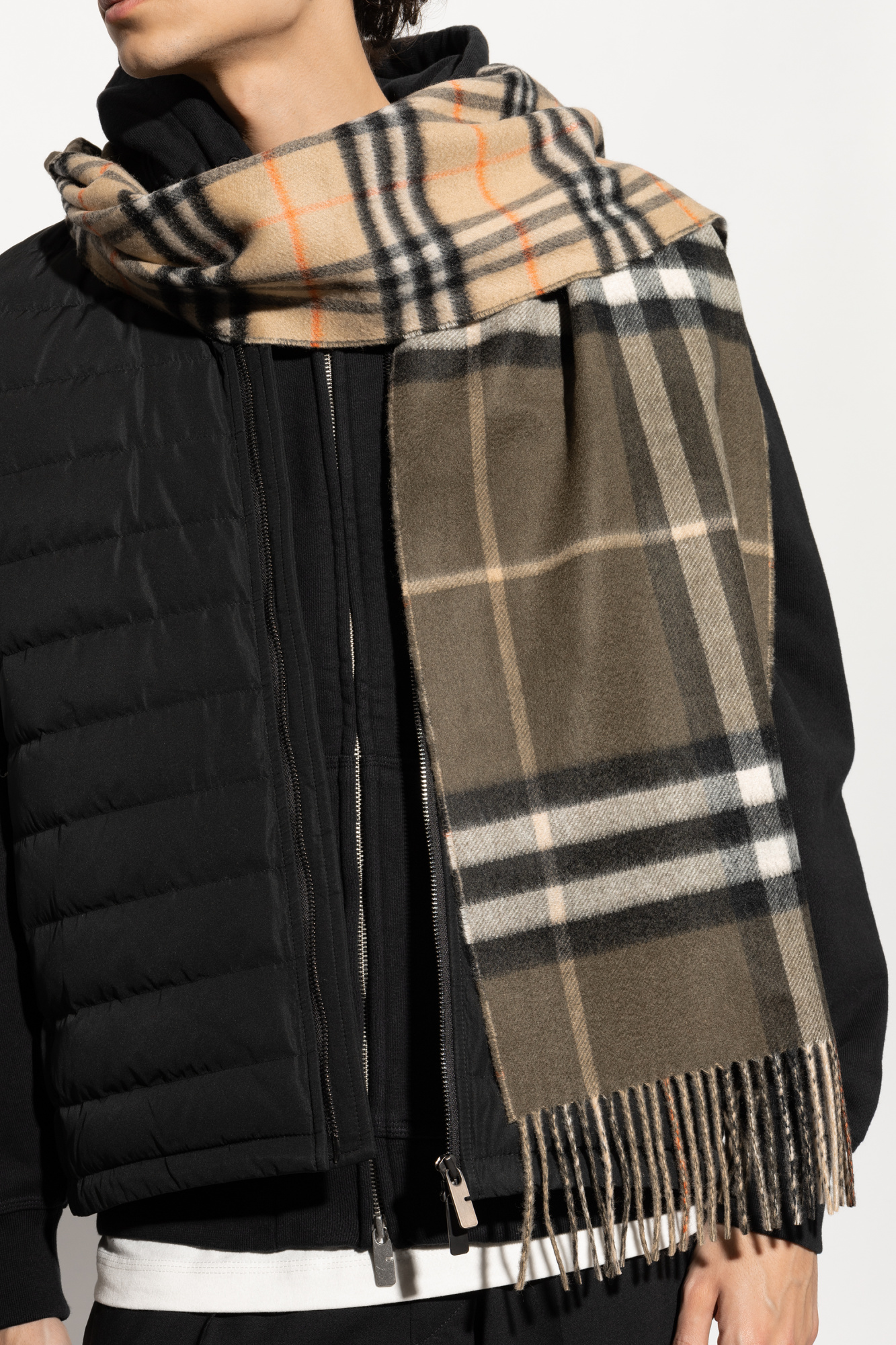 Burberry scarf plaid store